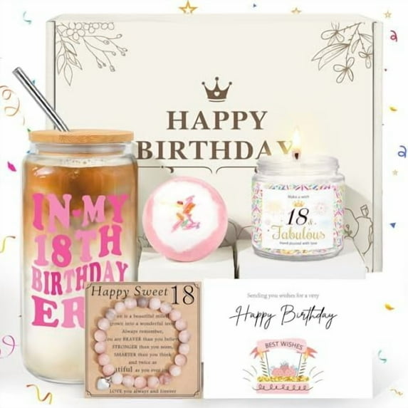 18th Birthday Gifts for Girls, 18th Birthday Gift Box for 18 Year Old ...