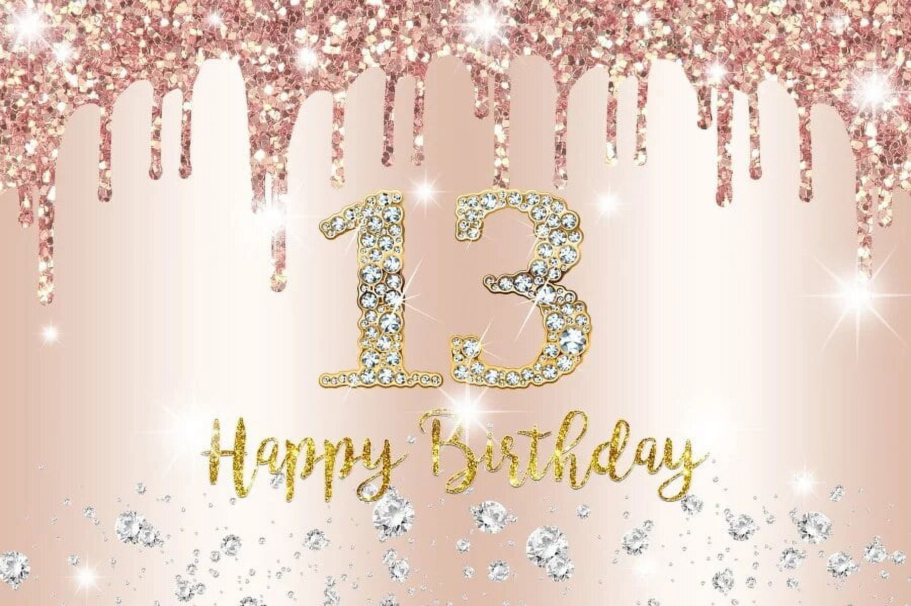 18th Birthday Photo Backgrounds Glitter Photography Backdrops ...