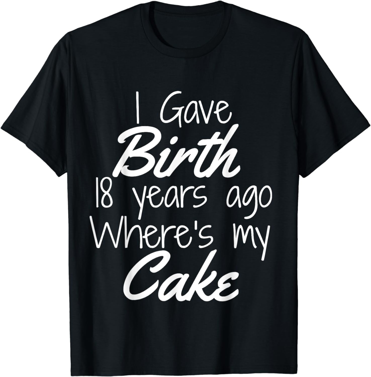 18th Birthday Shirt for Mom Son Daughter 18 Year Old T-Shirt - Walmart.com