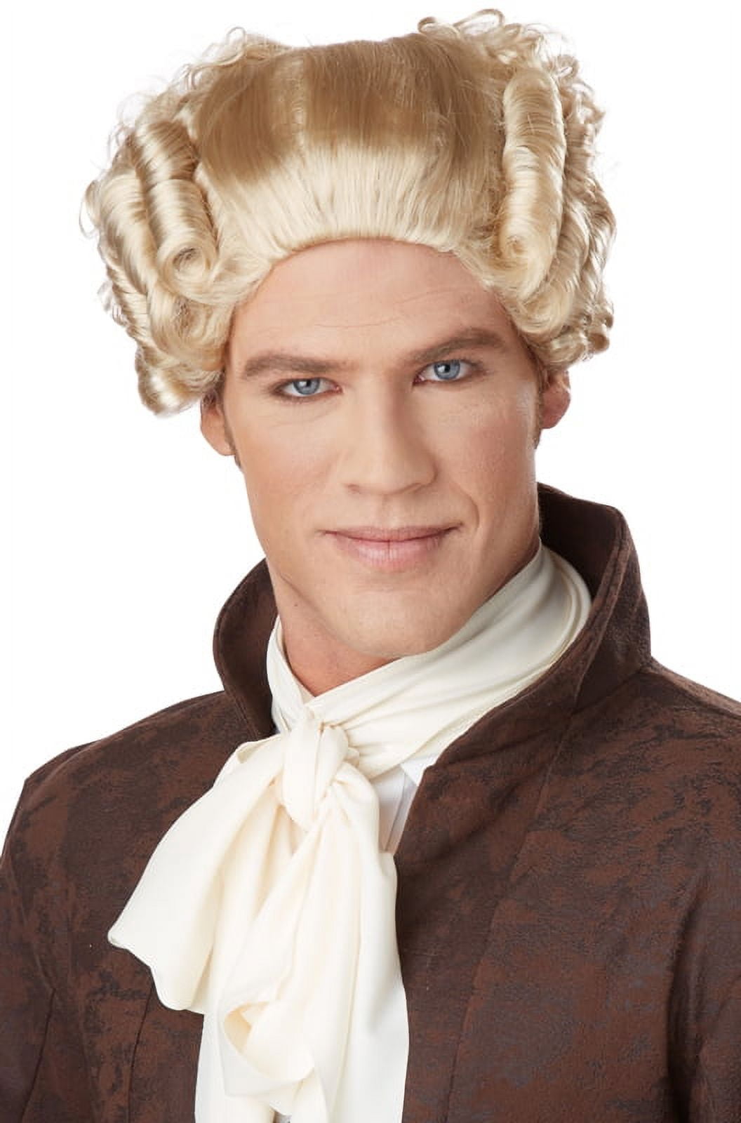Adult Men's Peruke Blonde Wig - Walmart.com