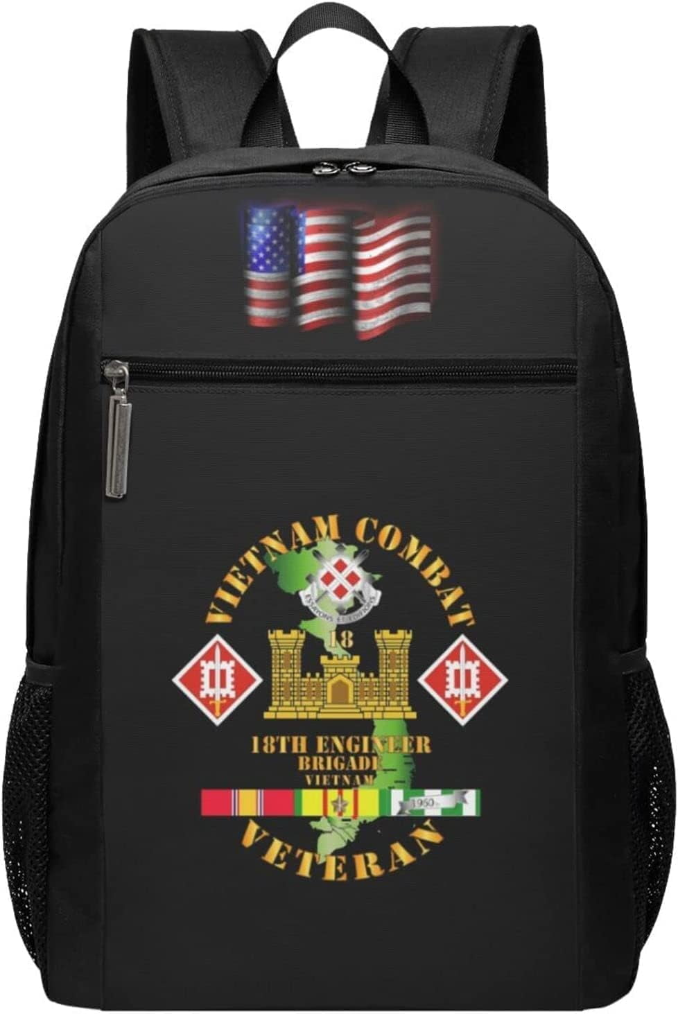 18th Engineer Brigade Vietnam Combat Engineer Backpack, School, Travel ...