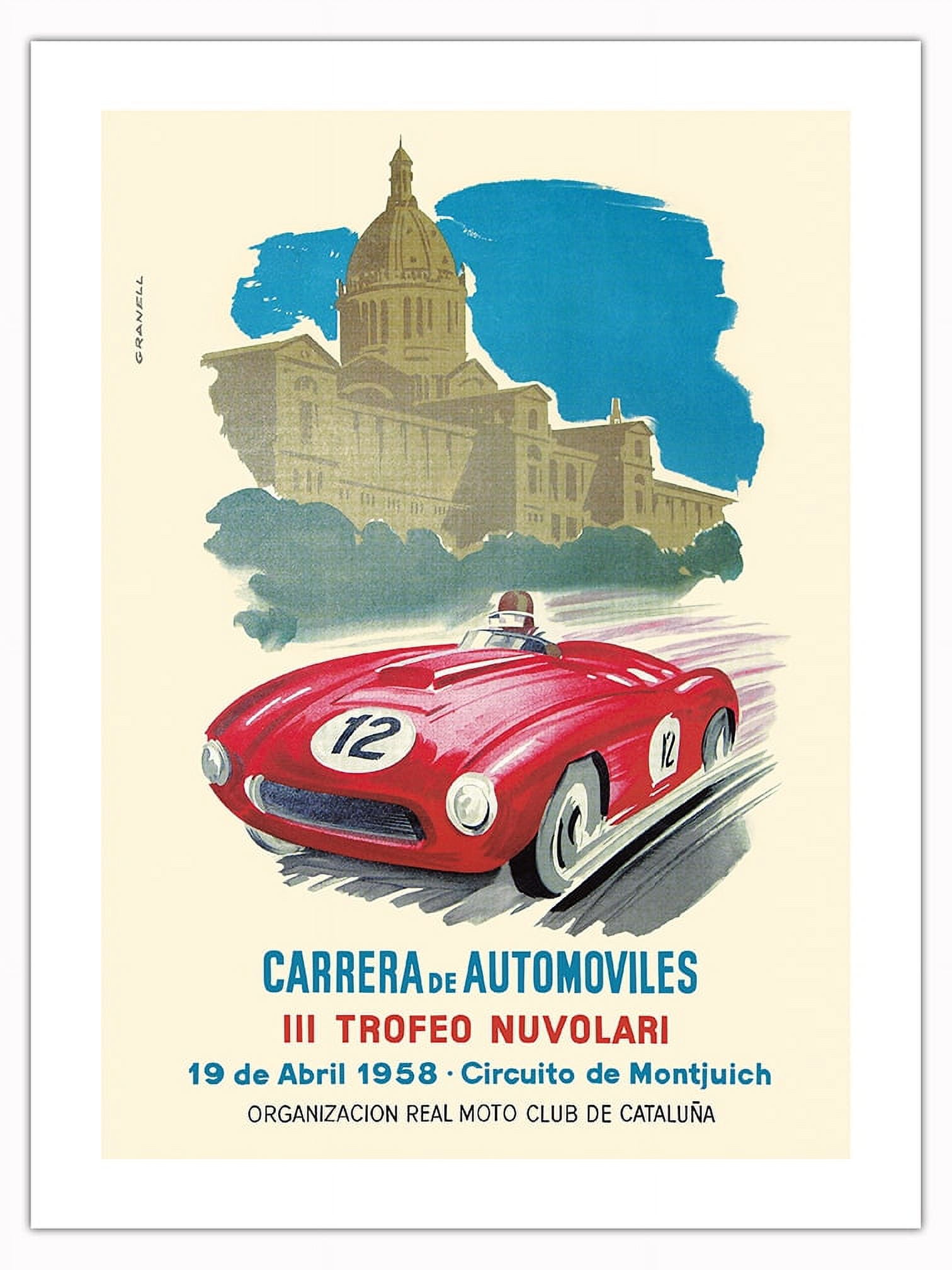 18th Monaco Grand Prix 1960 - Formula One Race Cars - Vintage Car ...