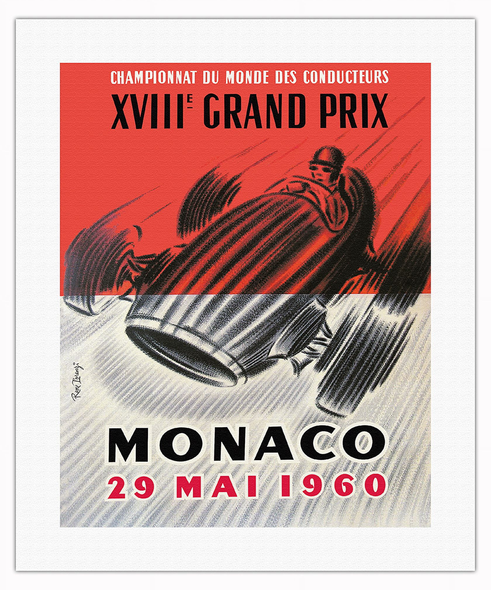 18th Monaco Grand Prix 1960 - Formula One Race Cars - Vintage Car ...