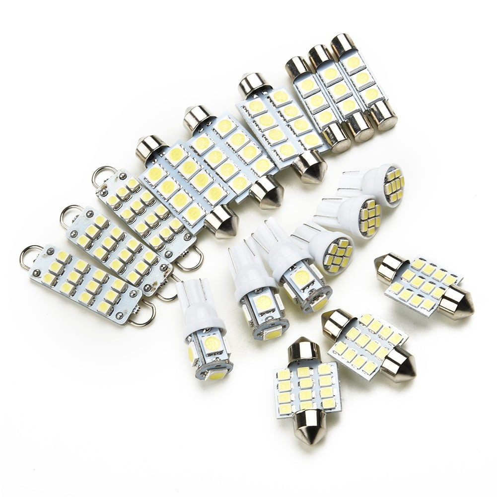 18x White Interior LED Lights Package Kit for 1999-2004 Jeep Grand ...