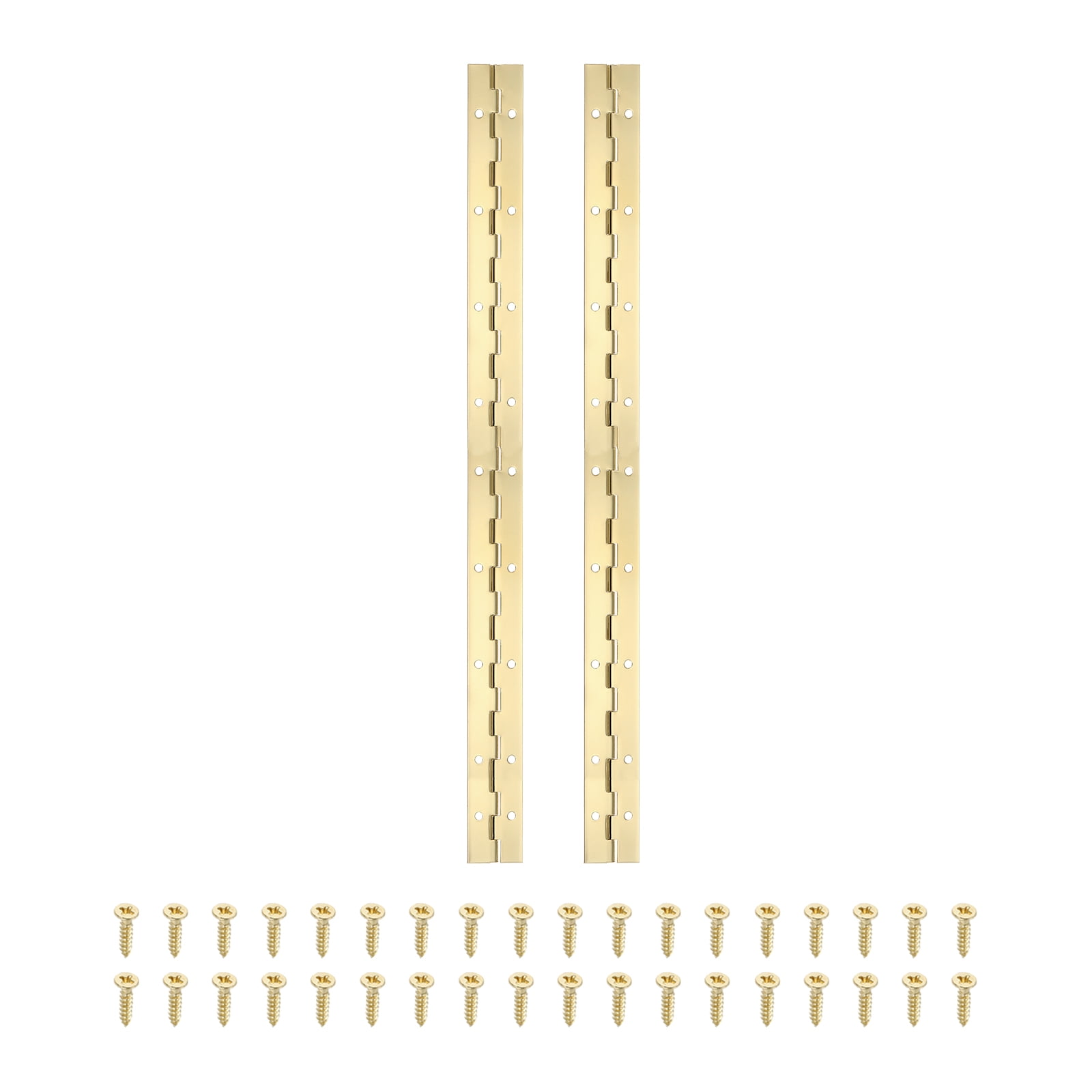 18x1.2 Inch Piano Hinge,2 Pcs Continuous Hinge with Holes for Piano ...