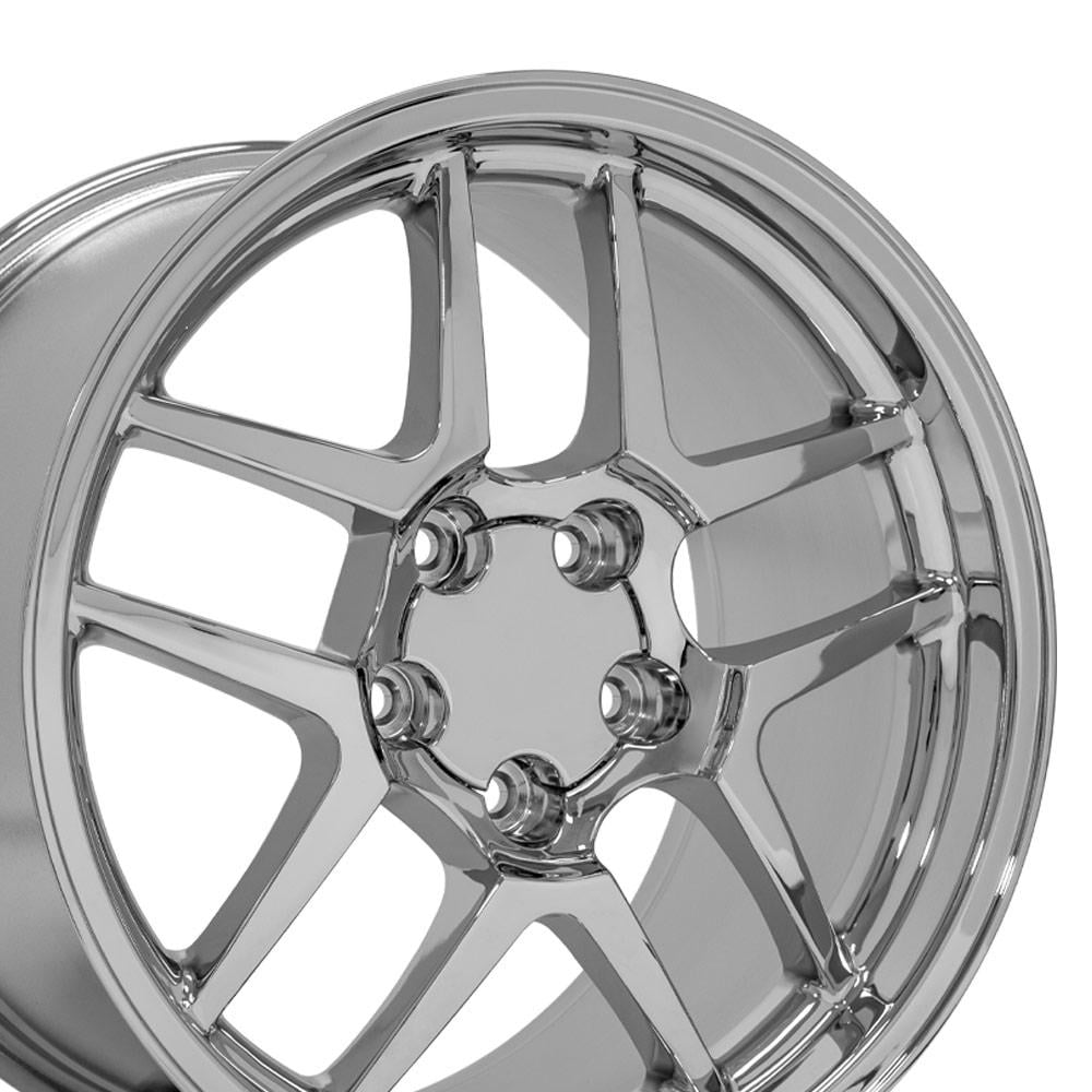 OE Wheels CV04 18 Inch Rim Fits Corvette C5 Z06 Style 5x120.65 18x10.5 ...