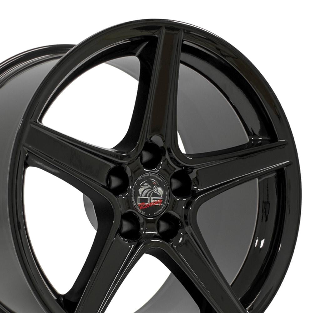 OE Wheels FR06B 18 Inch Rim Fits Mustang FR500 Style 5x114.3 18x10 ...