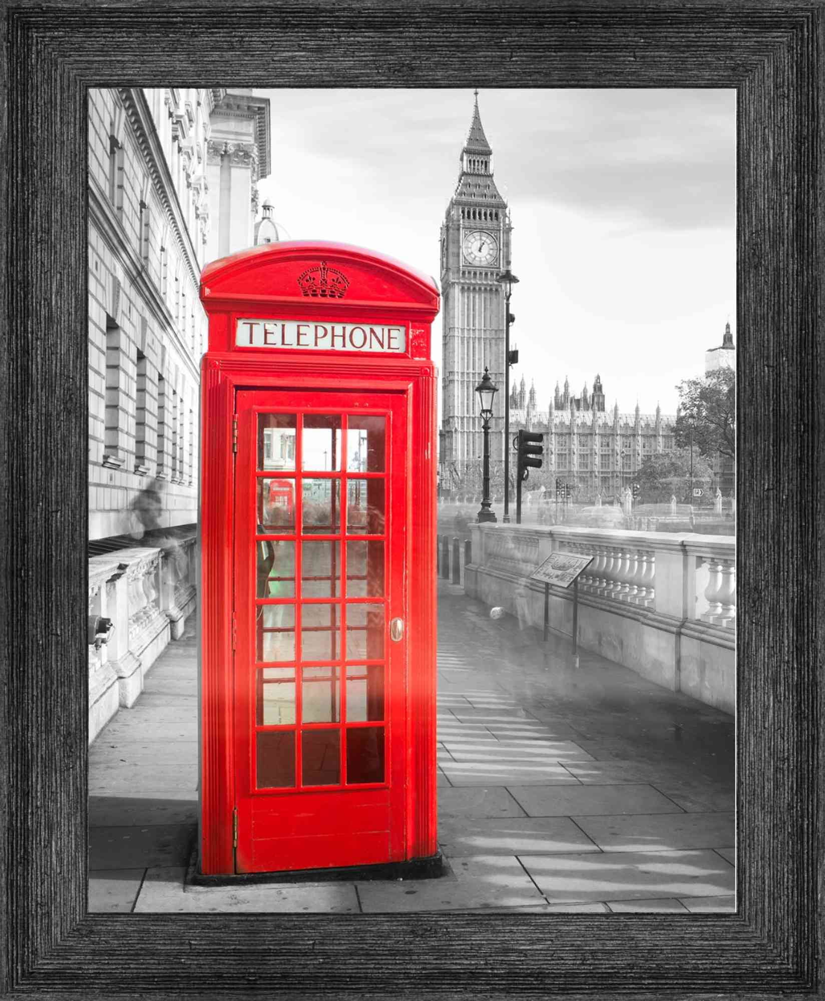 18x14 Frame Black Barnwood Picture Frame - Modern Photo Frame Includes ...