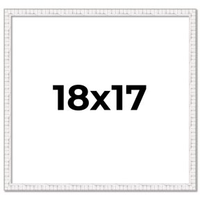 25x16 Frame White Real Wood Picture Frame Width 0.75 inches | Interior ...