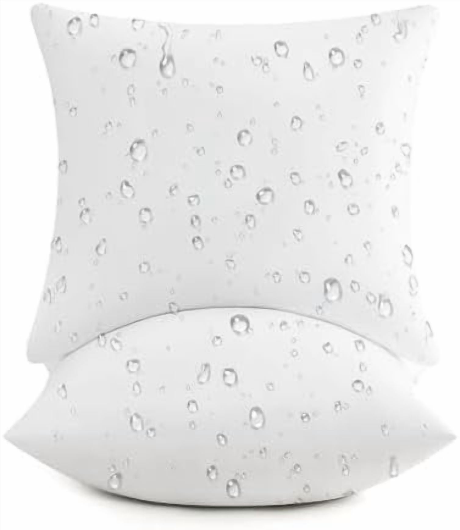 ® 18x18 Outdoor Pillow Inserts, Set of 2, Fluffy Soft Waterproof Down ...