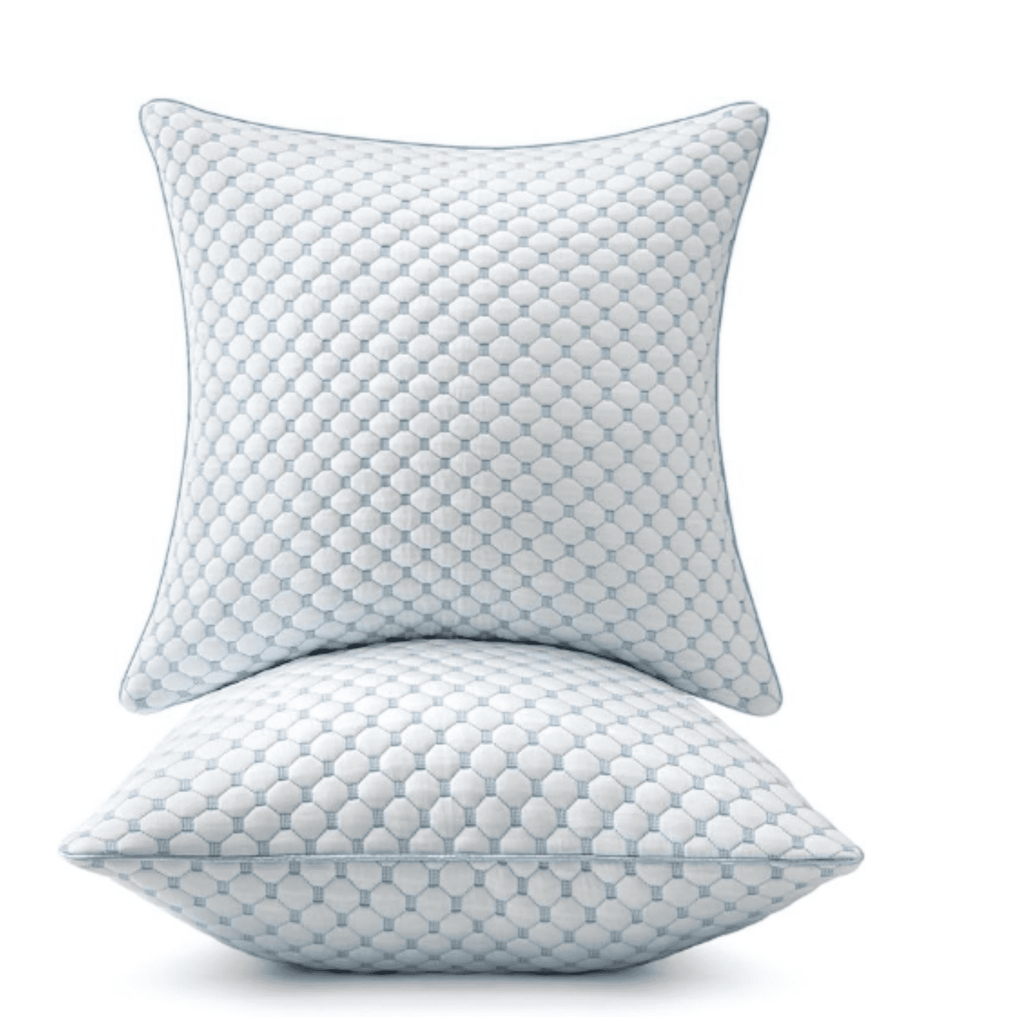 18x18 Pillow Inserts, Memory Foam Cooling Set of 2 Decorative Throw ...