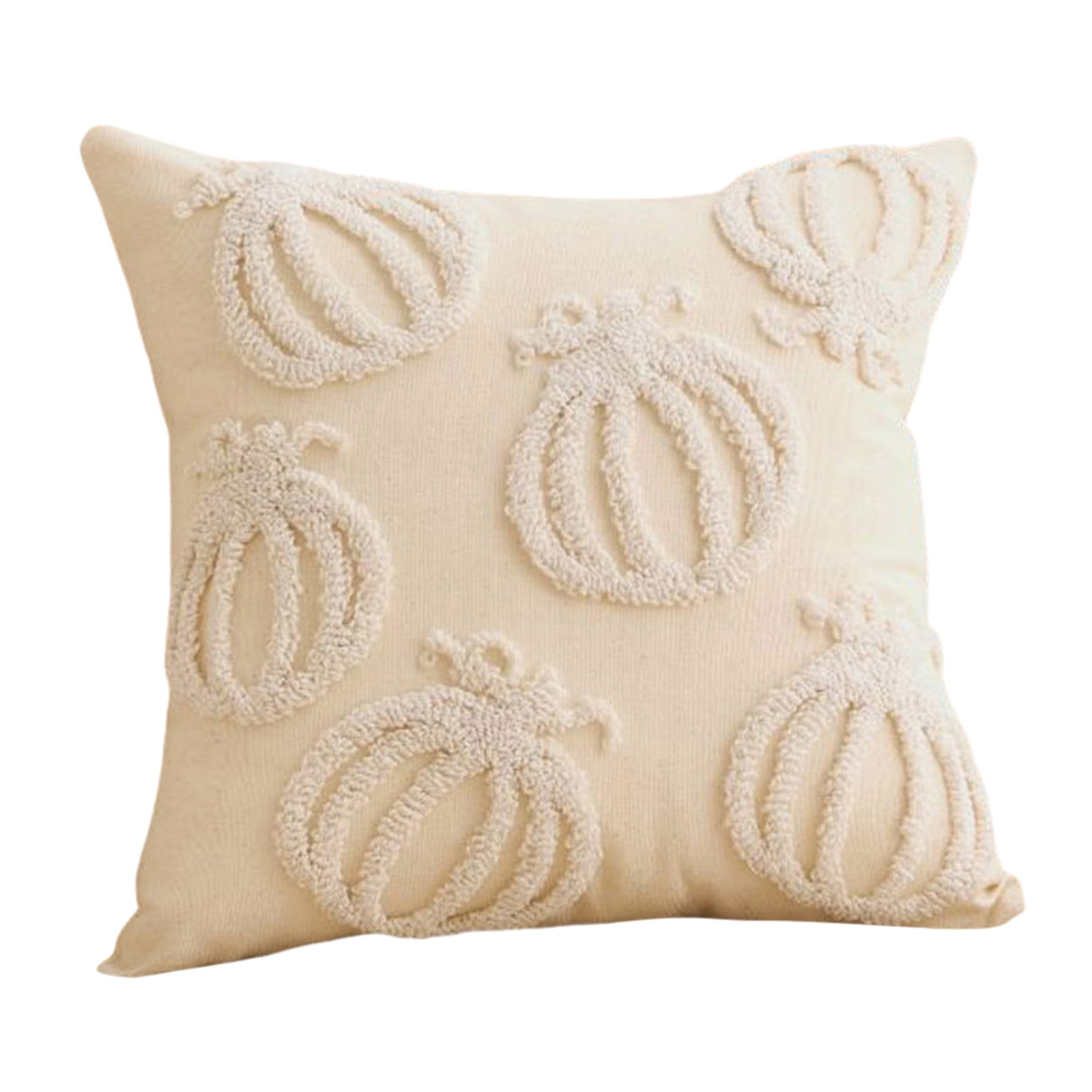 18x18in Light Shadow Vine Pumpkin Pillowcase, Soft Plush Fall Cushion Cover for Halloween Decor ...