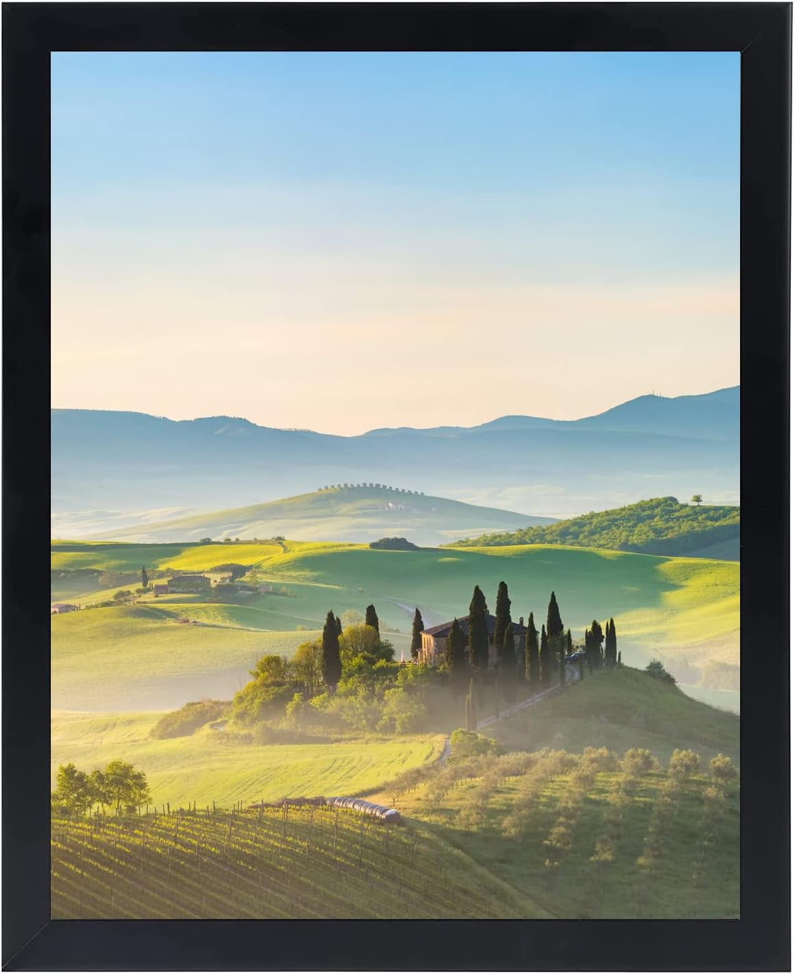 18x20 Black Picture Frames, Photos Frame with Plexiglass, Wall Gallery ...