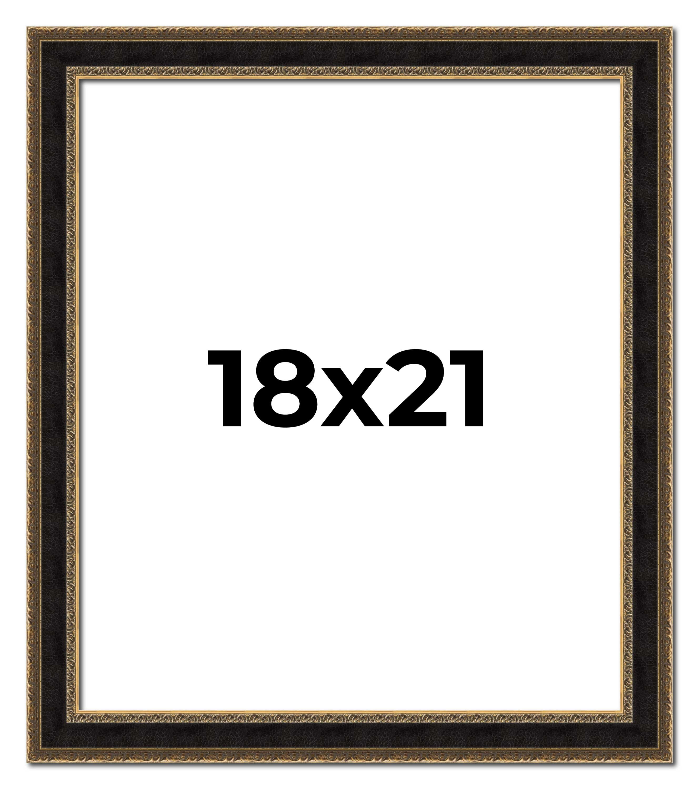 18x21 Frame Gold Antique Vintage Sold Wood Picture Frame | 1.75 Inch ...
