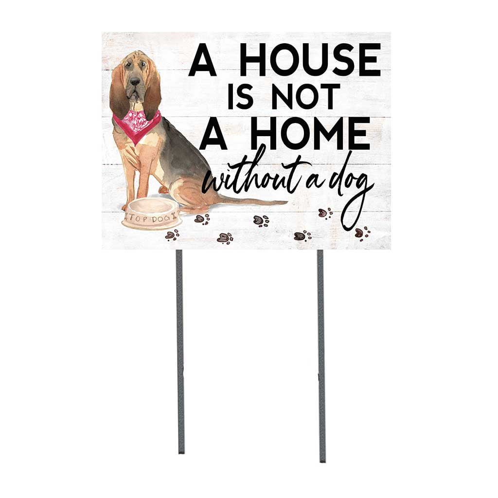 18x24 Blood Hound Dog Lawn Sign - Walmart.com