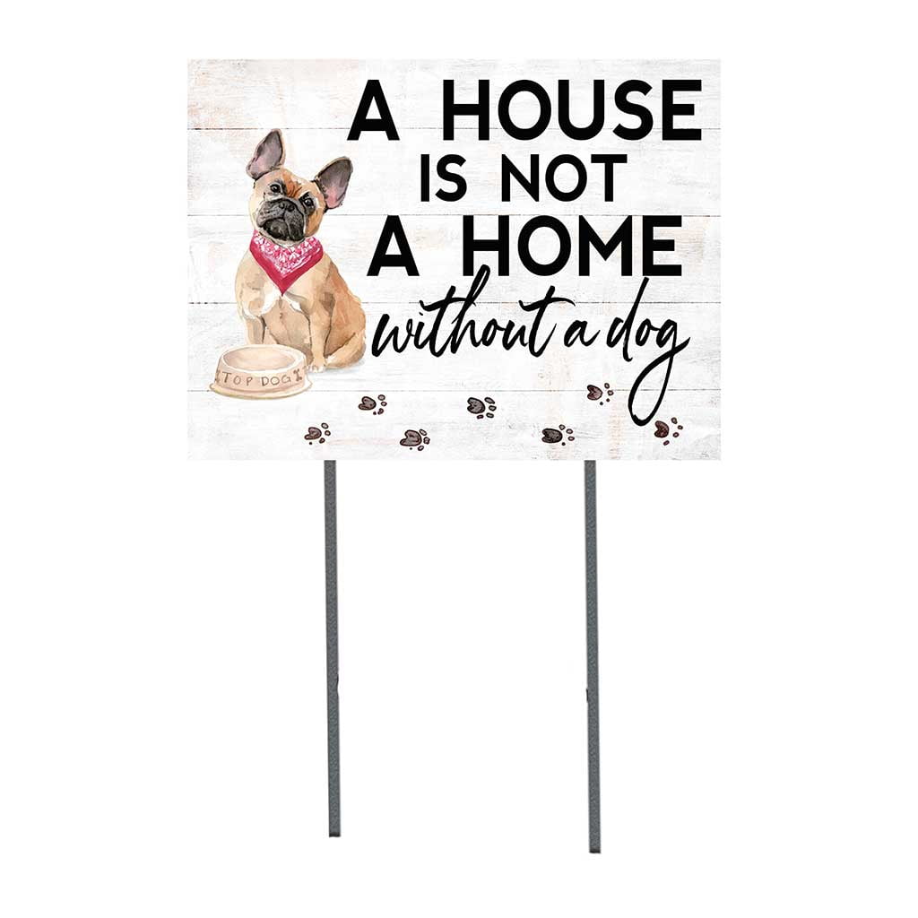 18x24 French Bulldog Dog Lawn Sign - Walmart.com