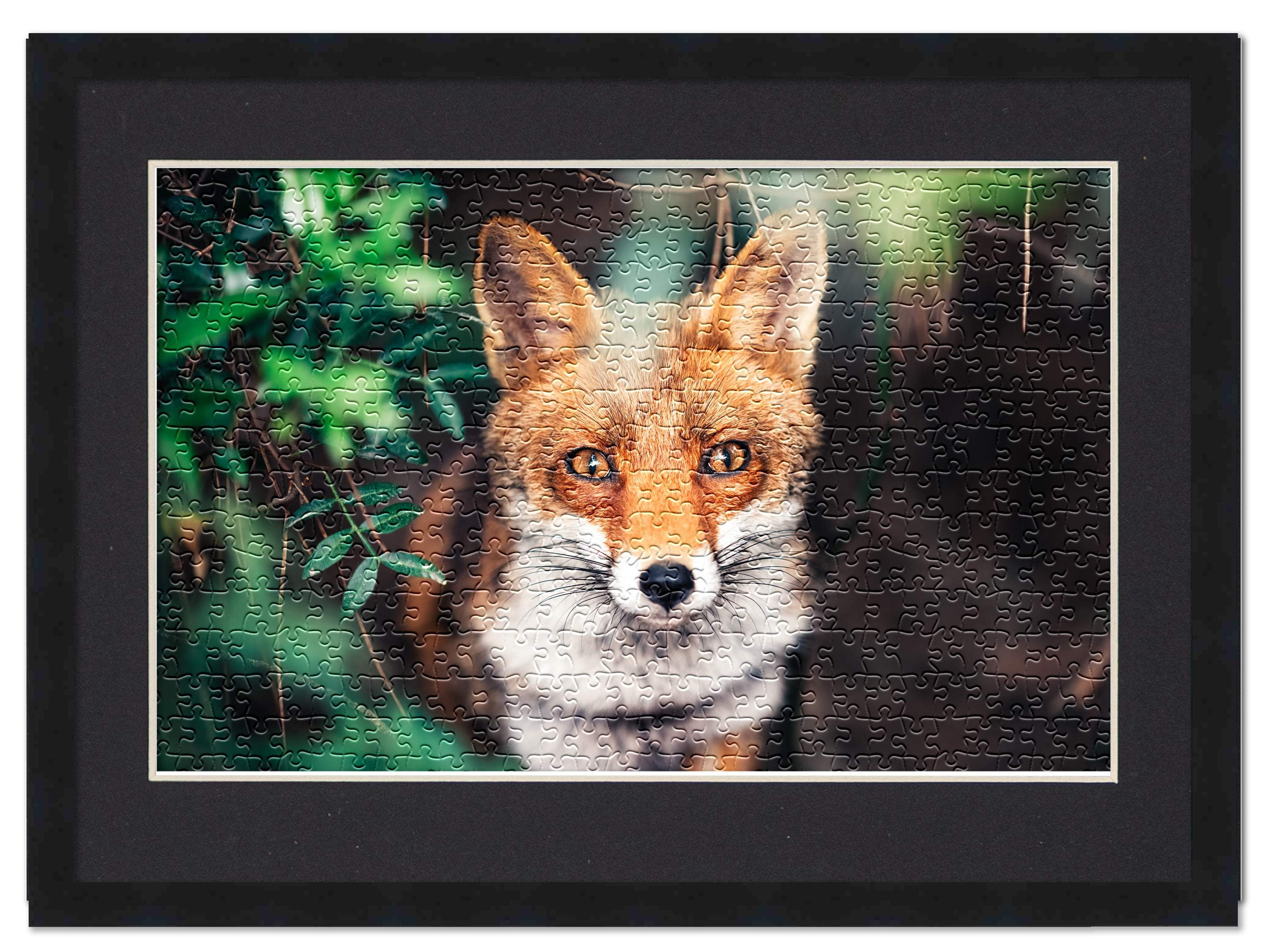 18x24 Jigsaw Puzzle Frame Kit - Kit Includes Puzzle Glue Sheets, Black ...