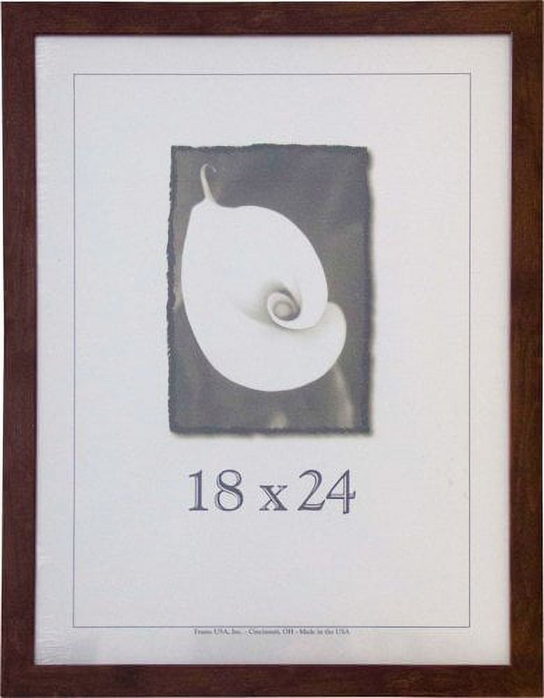 18x24 Wood Picture Frame (Canadian Walnut) - Made in the USA - Walmart.com
