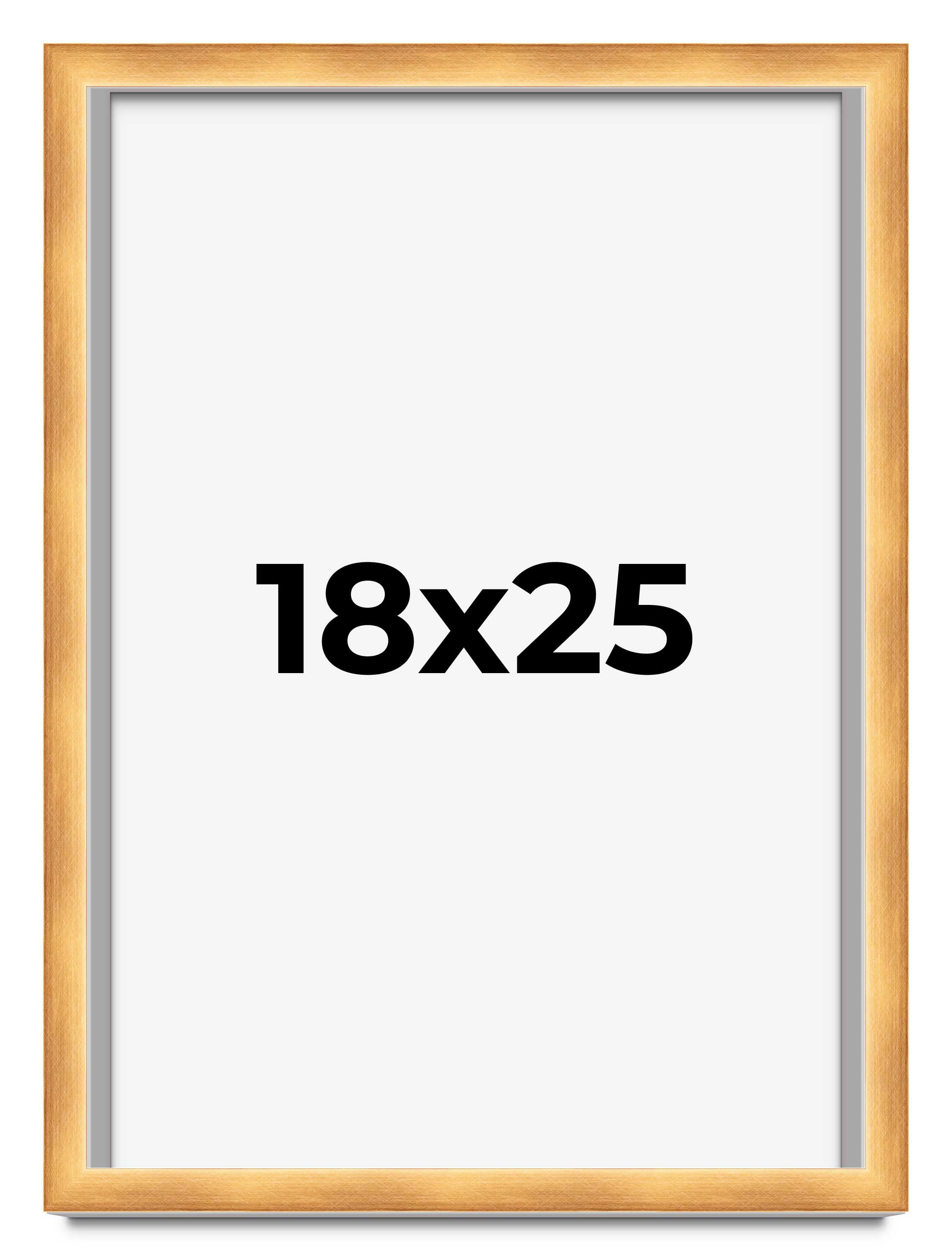 18x25 Shadow Box Bronze Cross-Brushed Display Frame | 1.625 Inches Deep ...