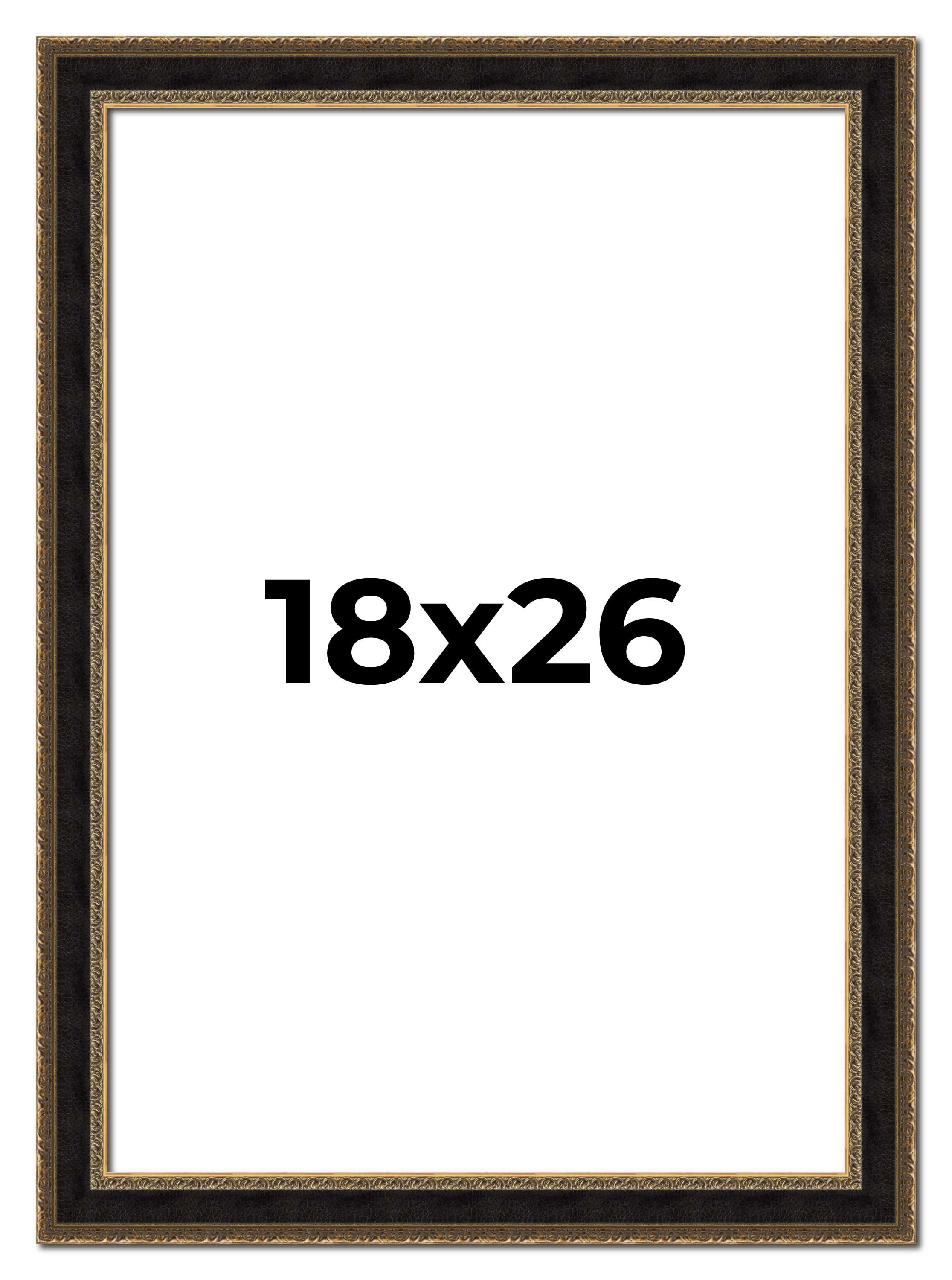 18x26 Frame Gold Antique Vintage Sold Wood Picture Frame | 1.75 Inch ...