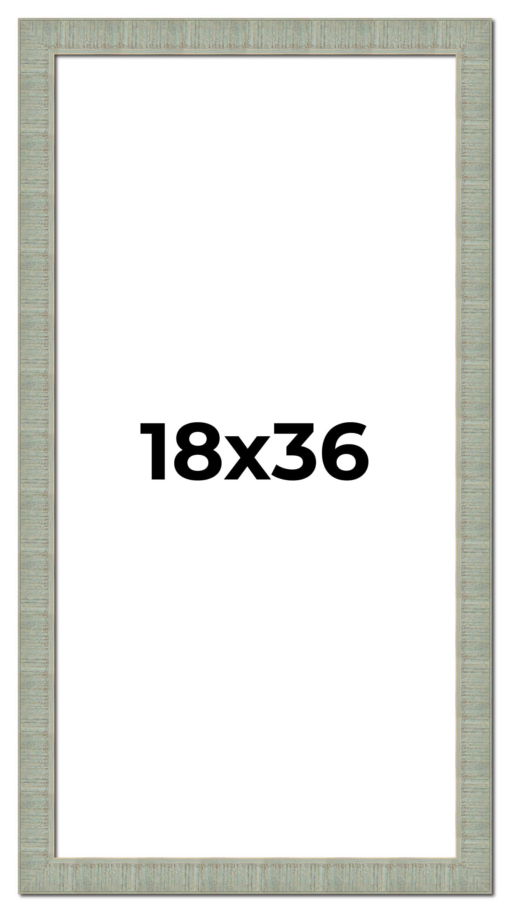 18x36 Frame Green Desert Pear Solid Wood Picture Frame | 1.625 Inch ...