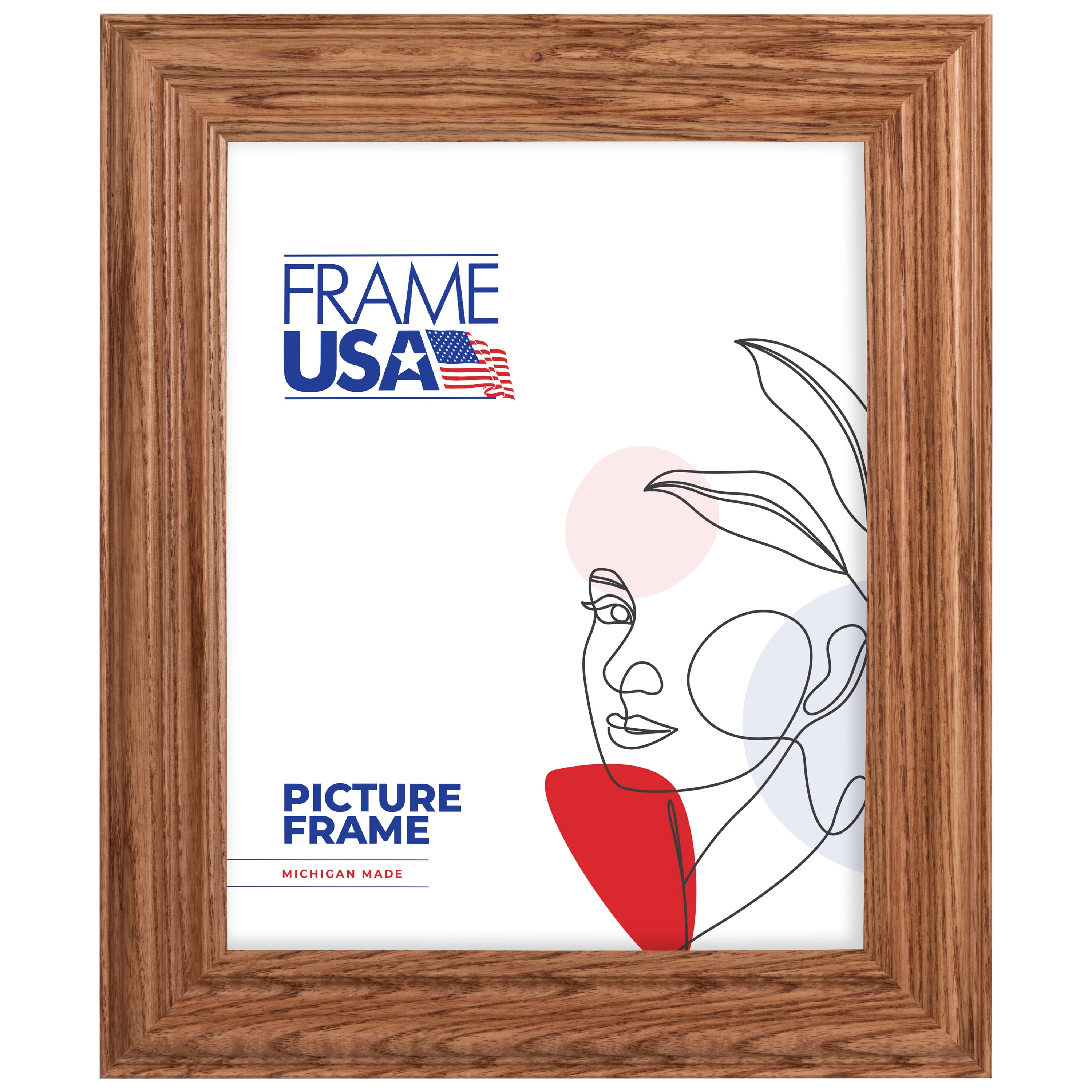 18x36 Picture Frame – Brown Grande Style 83803-004, 1.5 Inch Wood ...