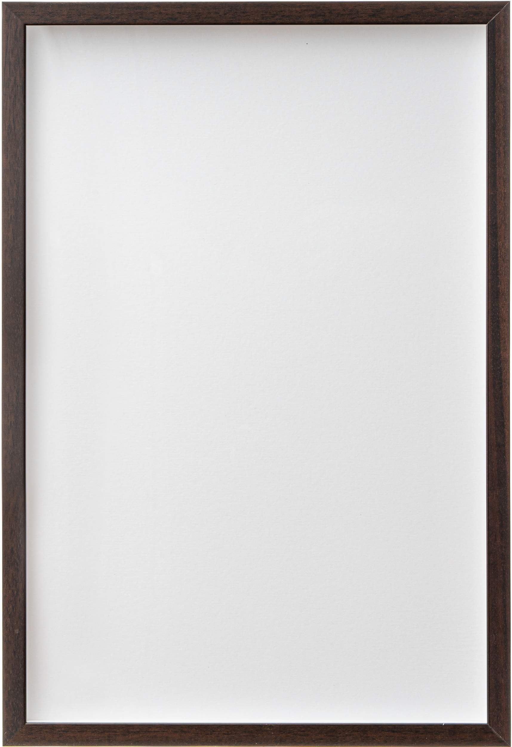 18x42 Shadow Box Brown Walnut Finish Solid Wood Display Frame | 0.875 ...