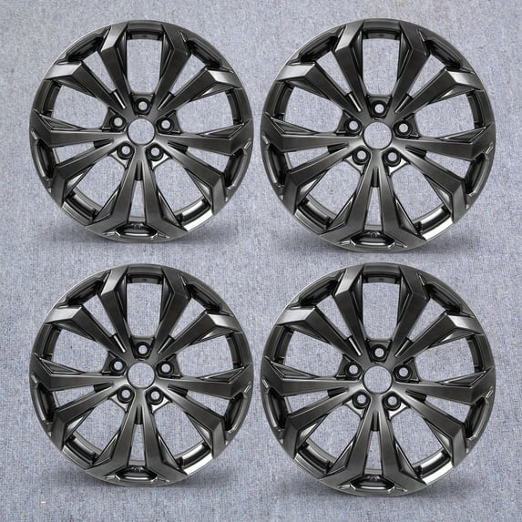 18x7 Inch Replacement Alloy Wheel Rim 4 Pcs for 2022-2025 Toyota RAV4 2 ...