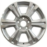 18x7 in Wheel for GMC TERRAIN 2016-2017 Machined Silver Reconditioned ...