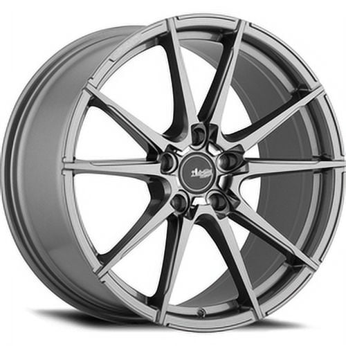 18x8.5 Advanti Racing 101G Appello Gloss Graphite Wheel 5x108 (43mm ...