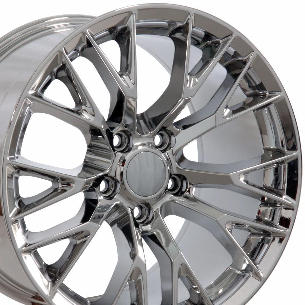 18x8.5 OE Wheels CV22B Chrome Wheel 5x4.75 (56mm) - Walmart Business Supplies
