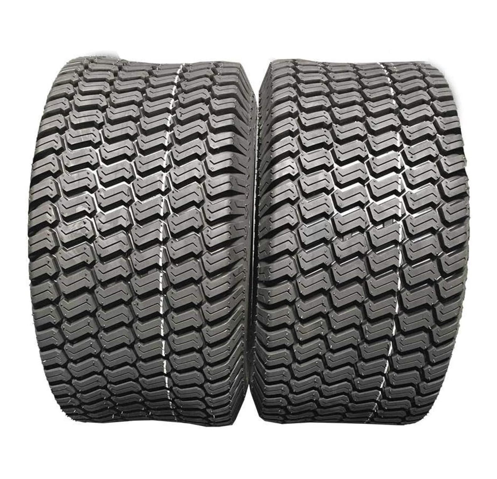 18x8.50-10 Lawn Mower Tires Set of 2, 4PR Turf Tire Lawn & Garden Tires ...