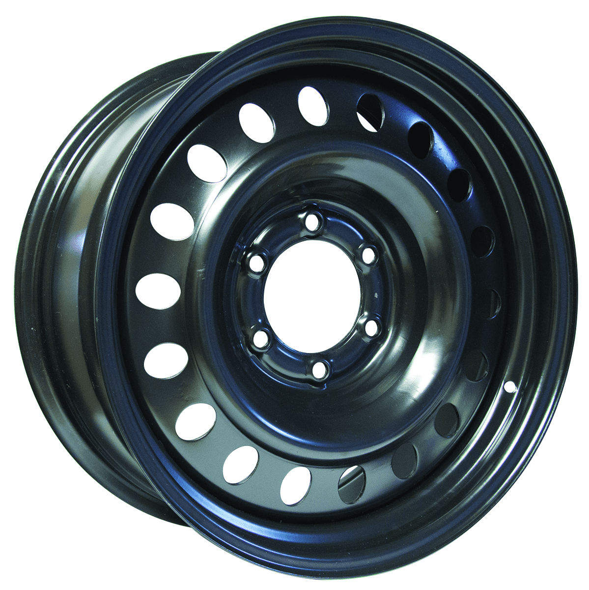 RTX Black Steel Wheel 18x8, 6x5.5 Bolt Pattern, 25mm Offset - Walmart.com