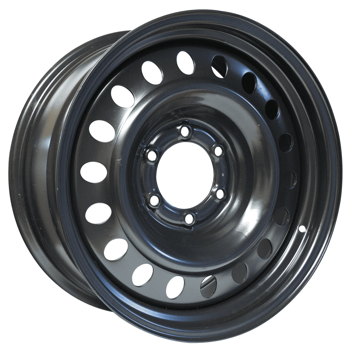 RTX Black Steel Wheel 18x8, 6x5.5 Bolt Pattern, 25mm Offset - Walmart.com