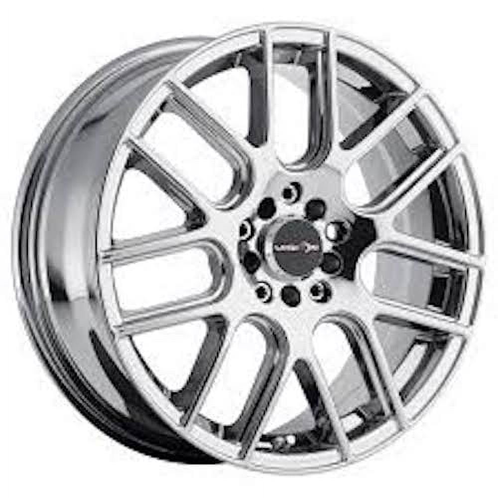 18x8 Vision 426H Cross Chrome Wheel 5x110/5x115 (20mm) - Walmart.com