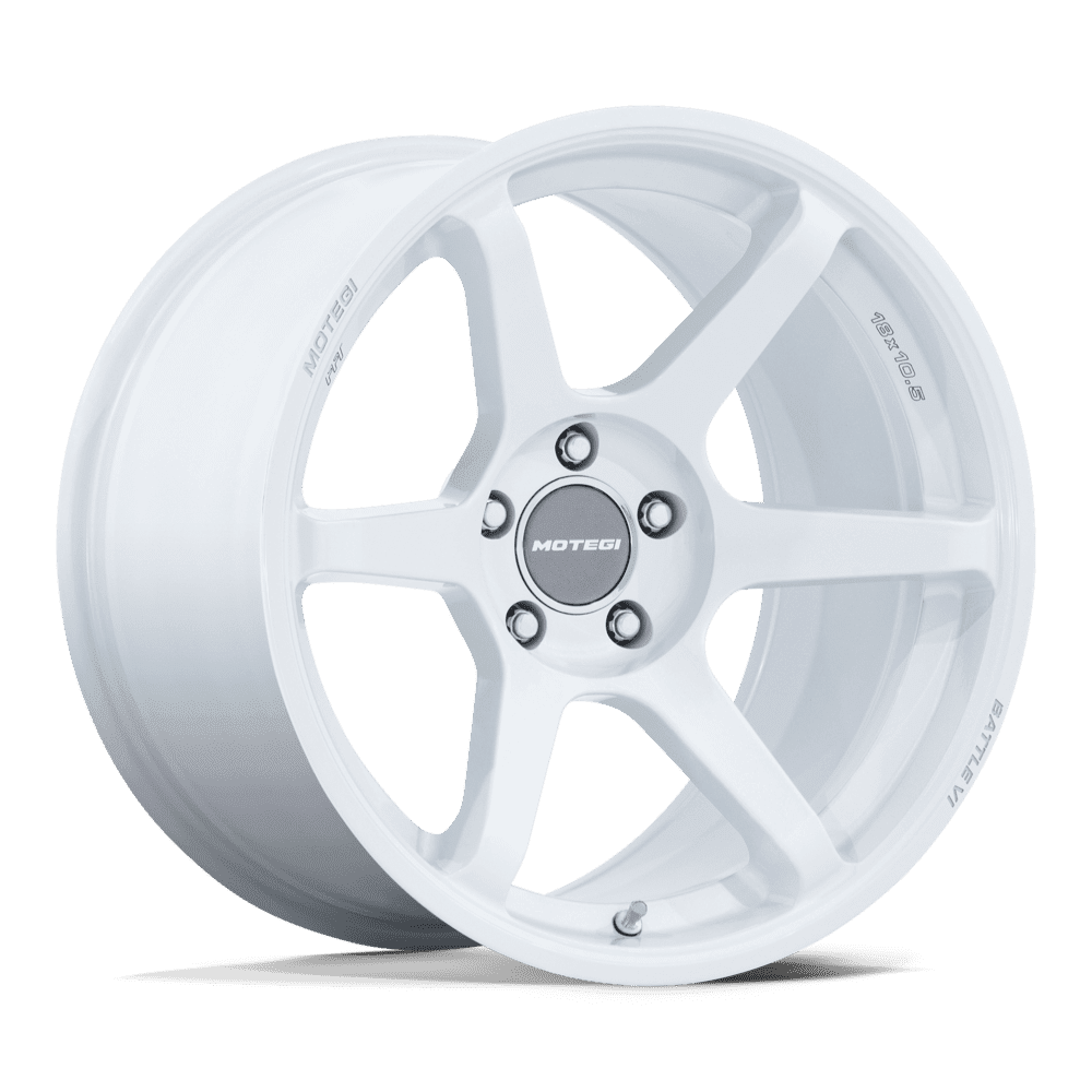 18x9.5 Motegi MR160 Battle VI Matsuri White Pearl Wheel 5x4.5 (40mm ...