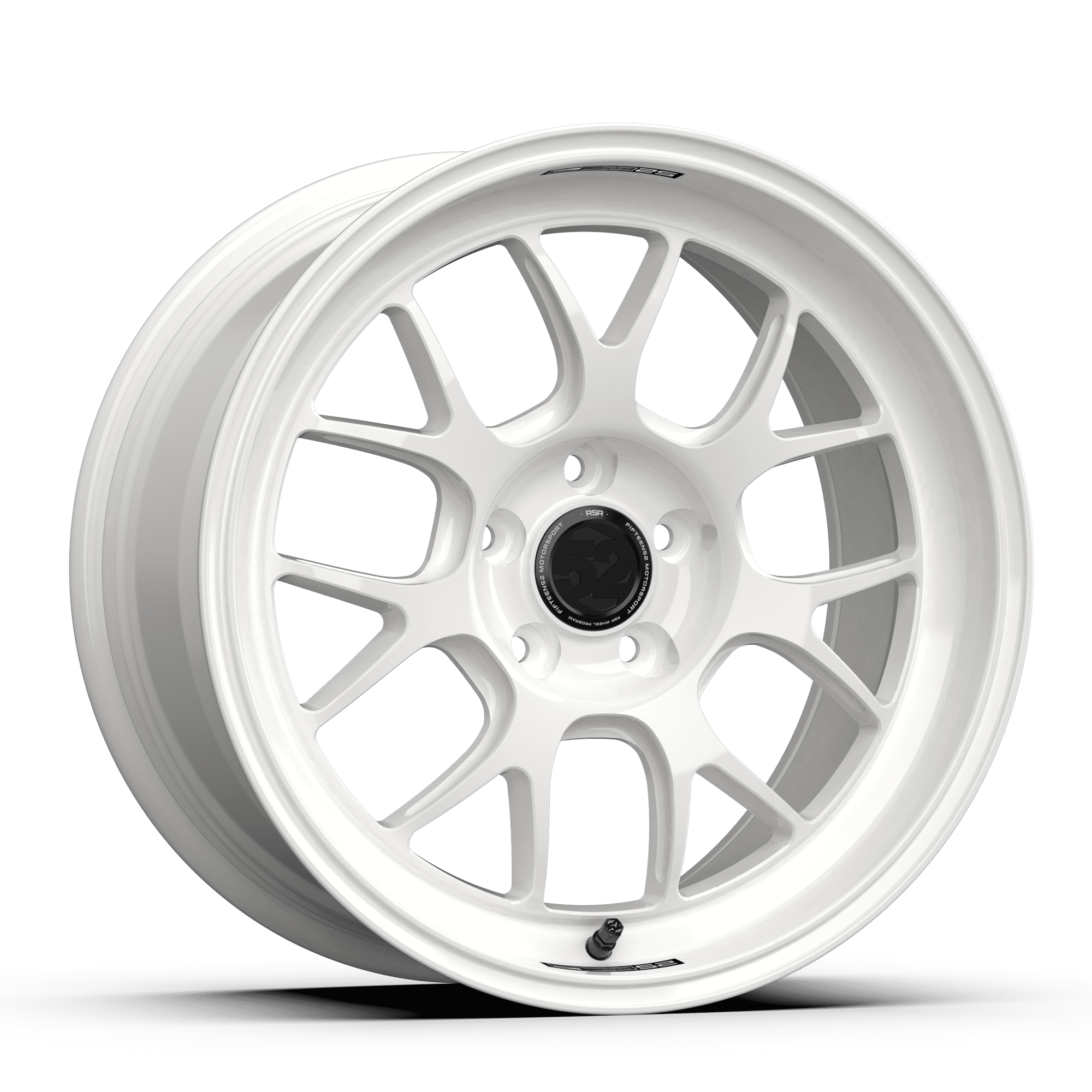 18x9.5 fifteen52 Apex RSR Rally White (Gloss White) Wheel 5x4.5 (38mm ...