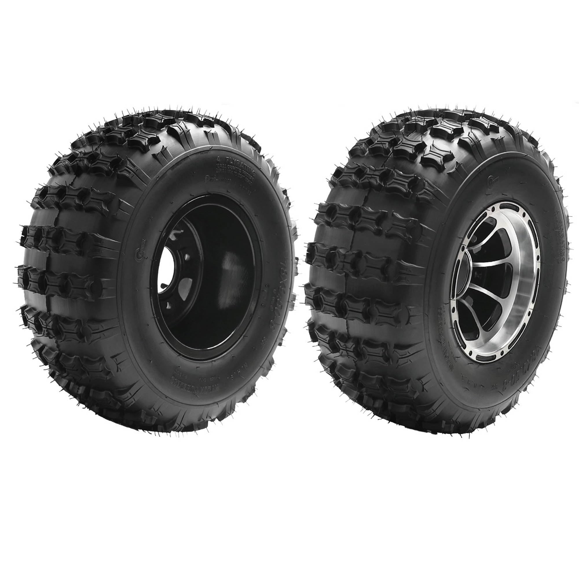 18x9.50-8 ATV UTV Sport Wheel and Tire 4PR 18x9.5x8 Tubeless Tire with ...