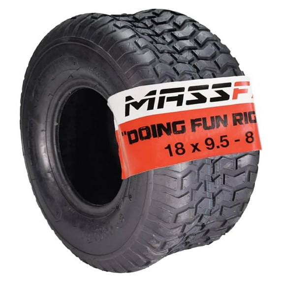 18x9.50-8 front or rear Turf Tire for golf carts and lawn mowers, 4-Ply ...