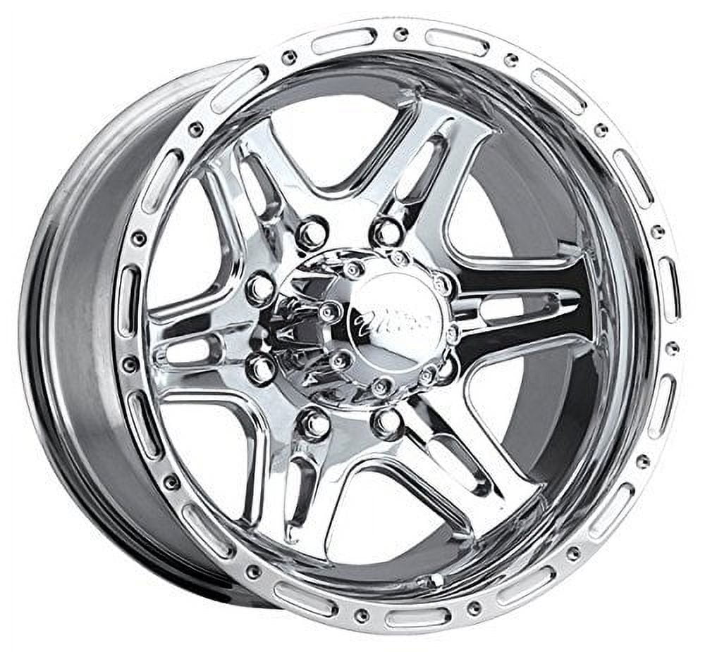 18x9 8-6.5 Ultra 208P Badlands Polished Wheels - Walmart.com