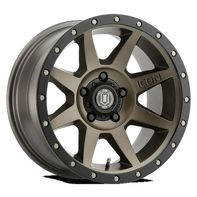 18x9 Icon Alloys Rebound Bronze Wheel 5x150 (25mm) Fits select: 2007 ...