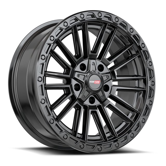 18x9 Vortek VRT-604 Satin Black Wheel 5x5/5x5.5 (0mm) - Walmart ...