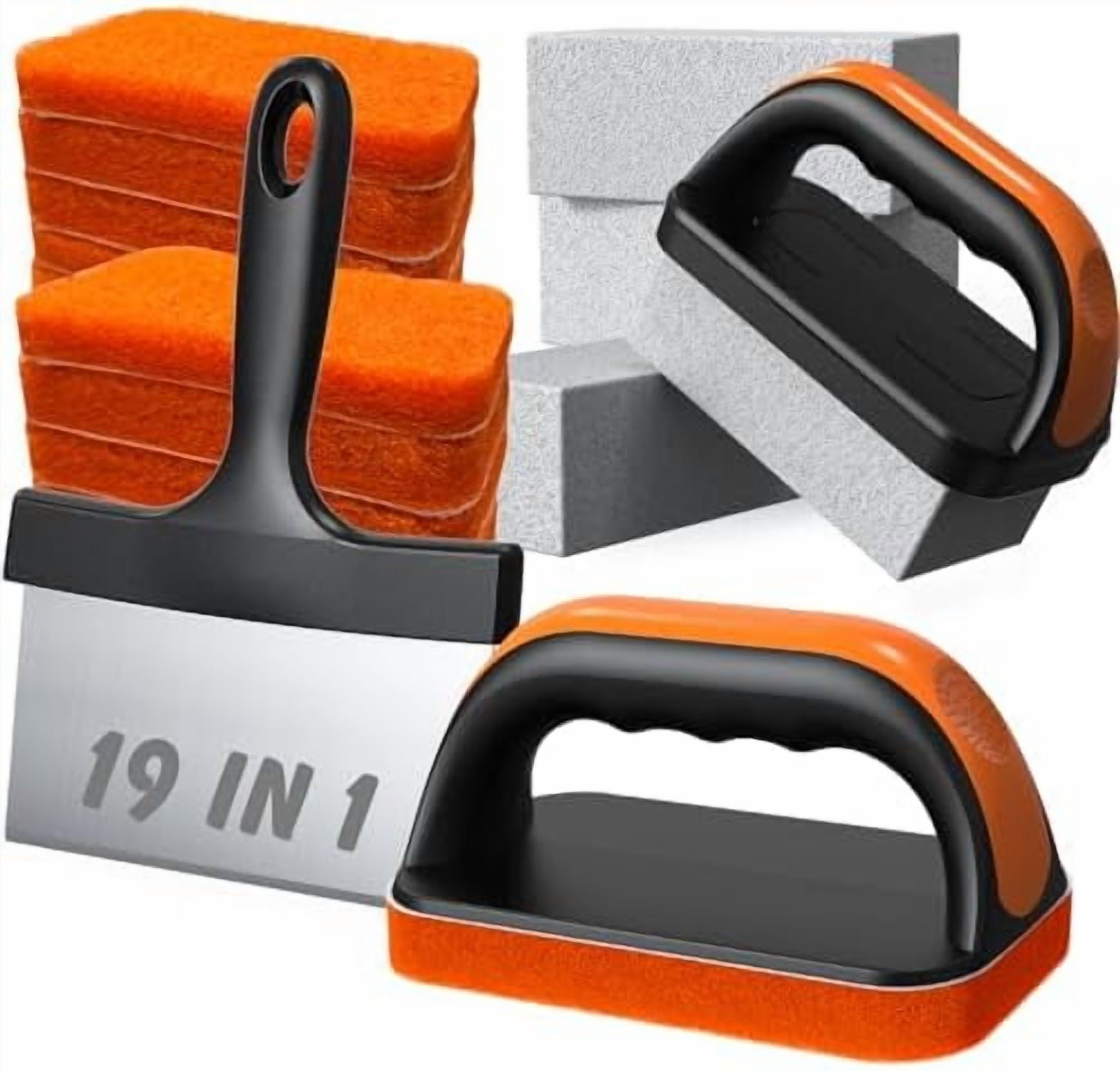 19 in 1 Griddle Cleaning Kit for Blackstone Accessories, Flat Top Grill ...