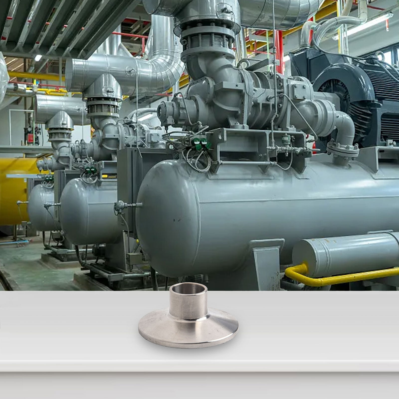 19-102Mm Sanitary Pipe Weld On Ferrule Tri Clamp Type Stainless Steel ...