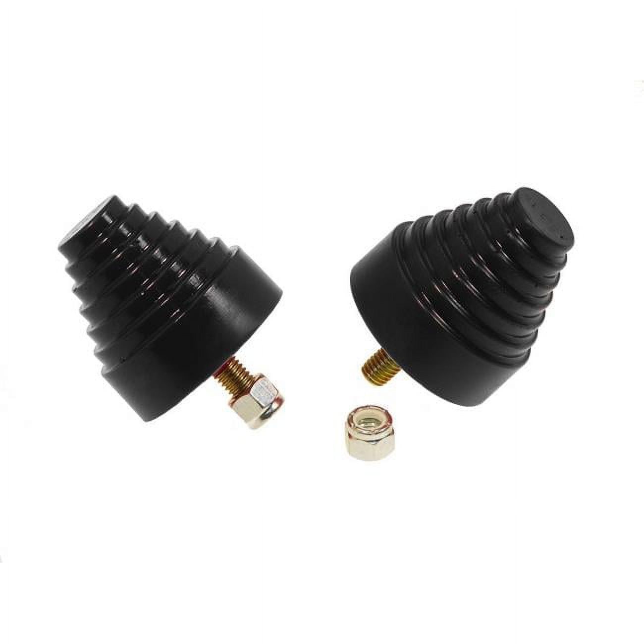 19-1318BL 2.25 x 2.25 in. Stepped Cone Bump Stop - Pack of 2 - Walmart.com