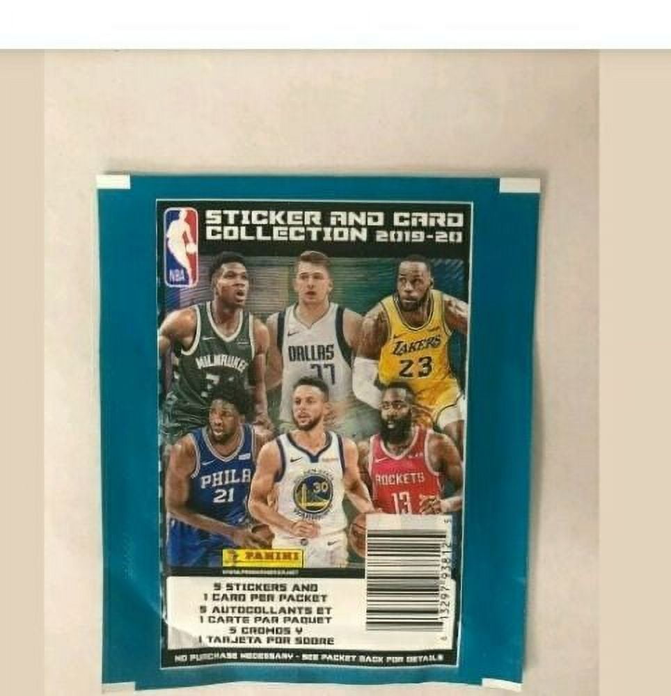 19-20 PANINI NBA STICKER PACK - Walmart.com
