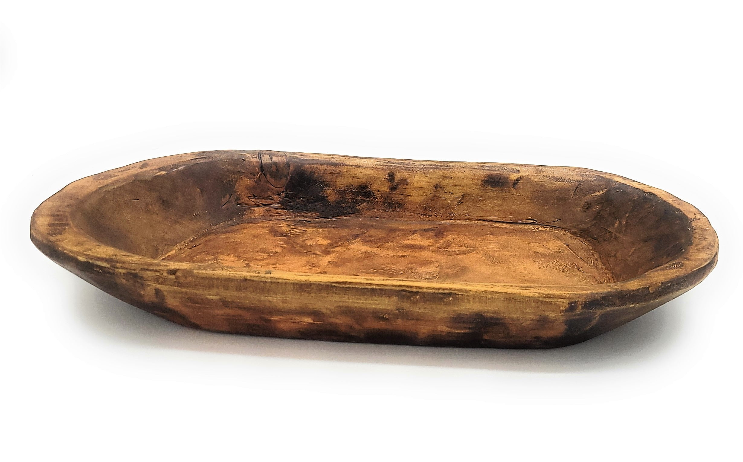 19"-22" Long Decorative Wood Dough Bowl - The Weston Dough Bowl ...