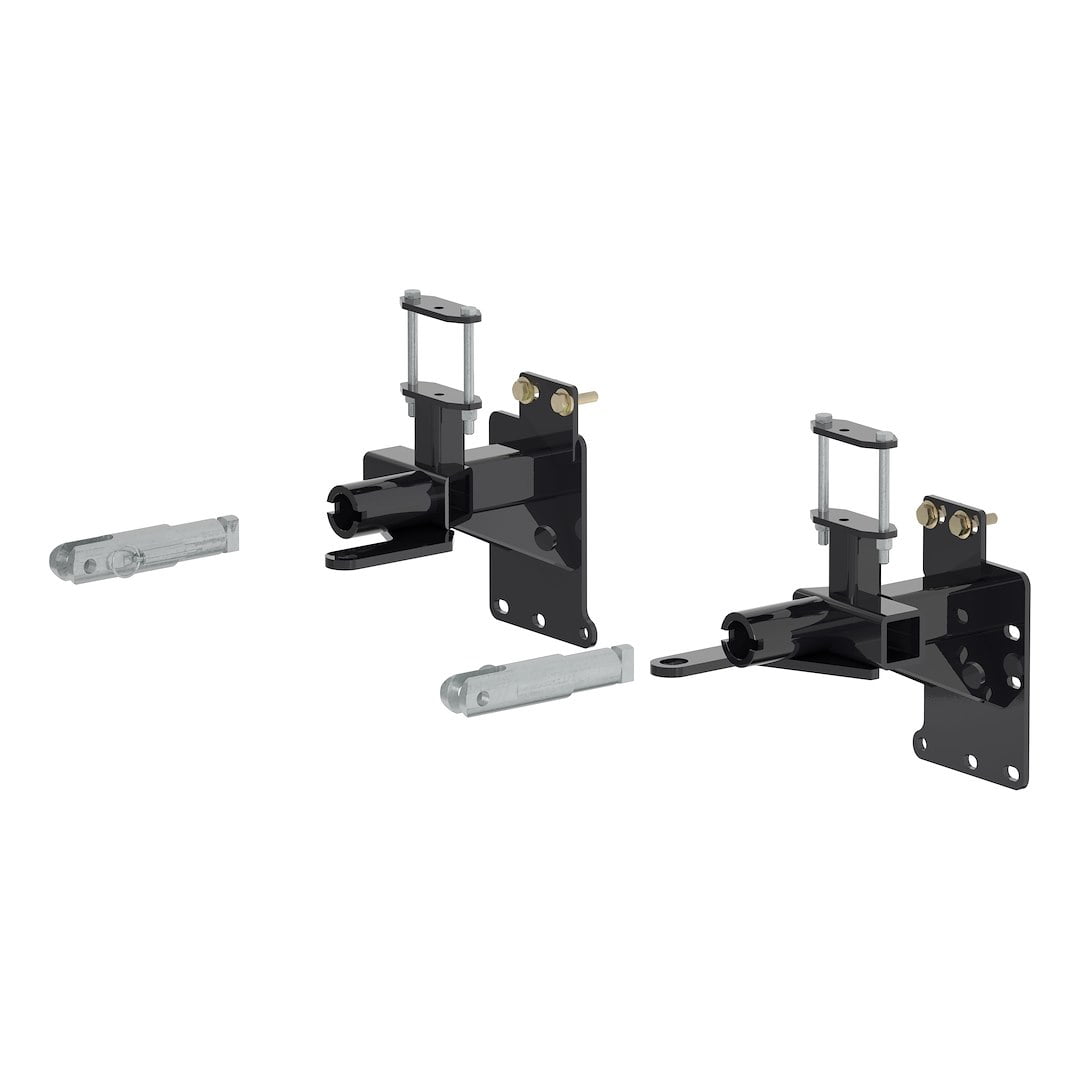 CURT 70132 Custom Tow Bar Base Plate Brackets for Dinghy Towing, Fits ...