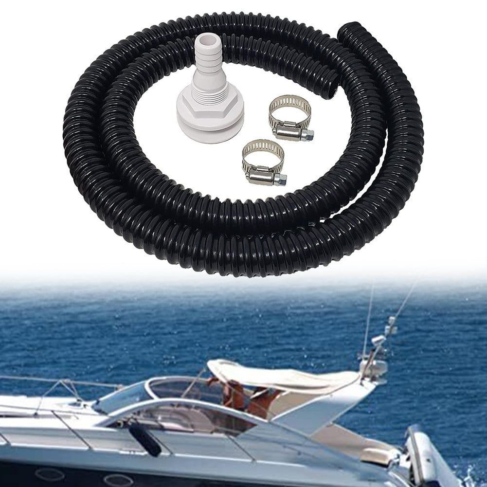 19-29mm Bilge Pump Boat Hose Corrugated Flexible Filters Pipe Marine ...