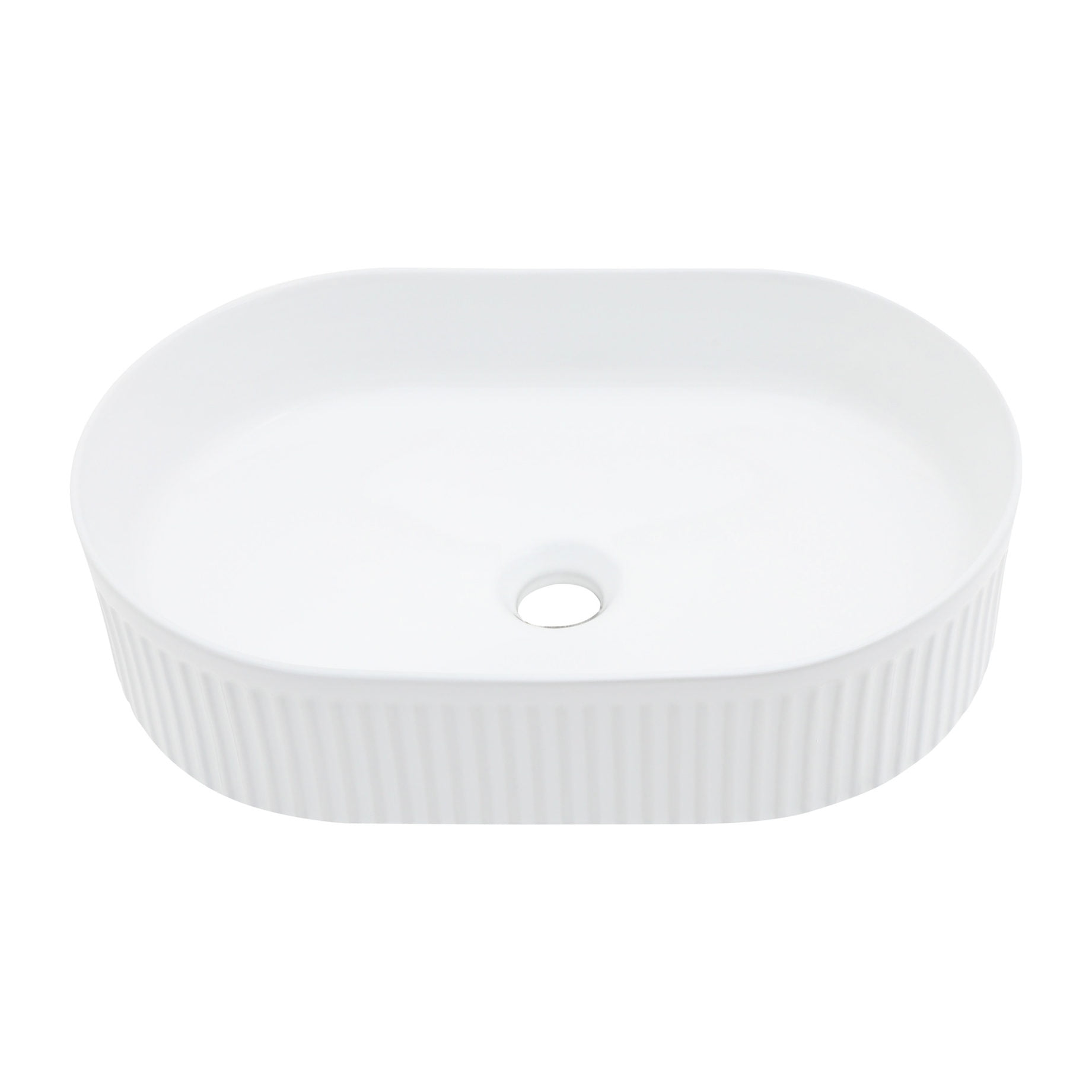 19.31x12.19 Inch Oval White Ceramic Bathroom Sink | Modern Design for ...